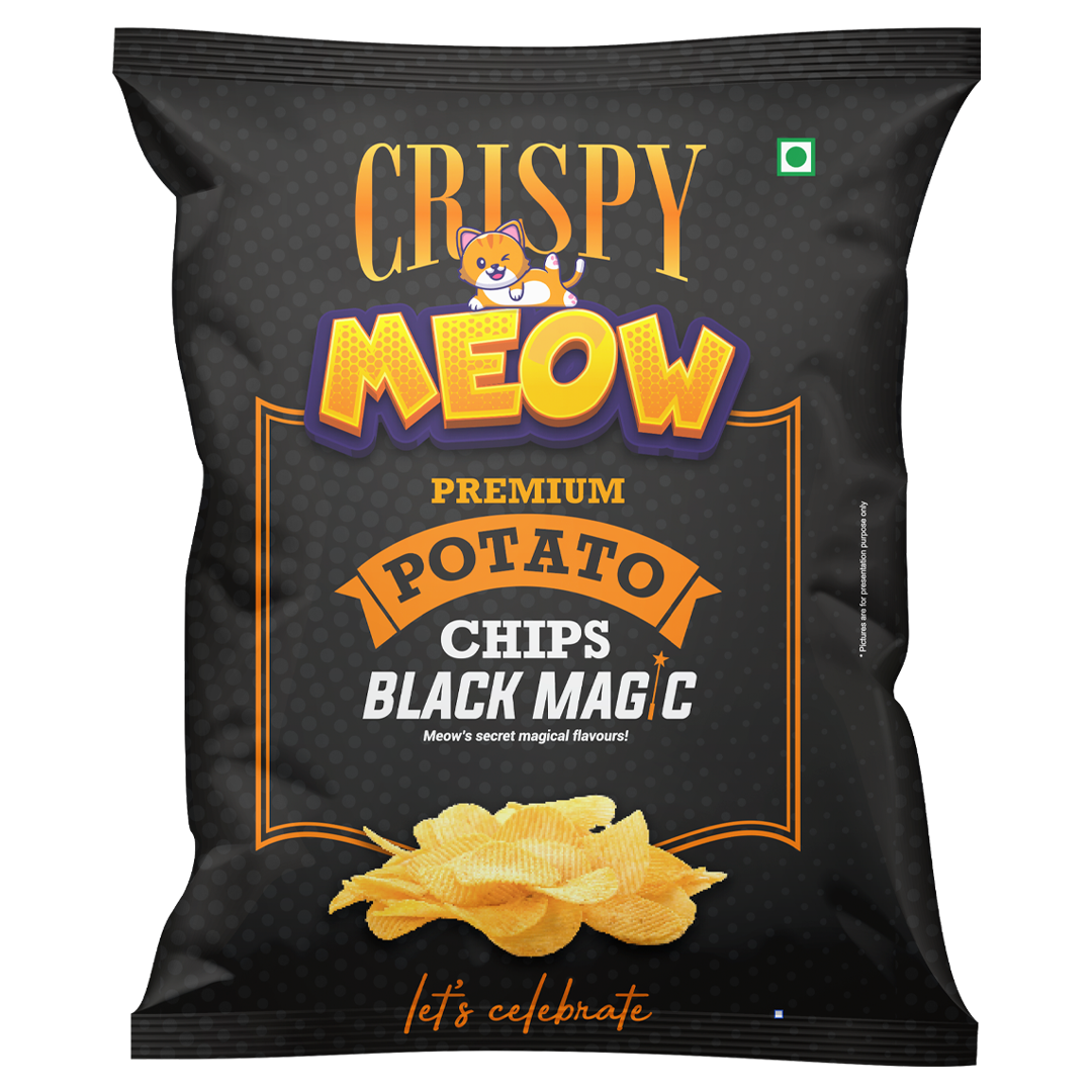 Black Magic Premium Potato Chips – Crispy Meow